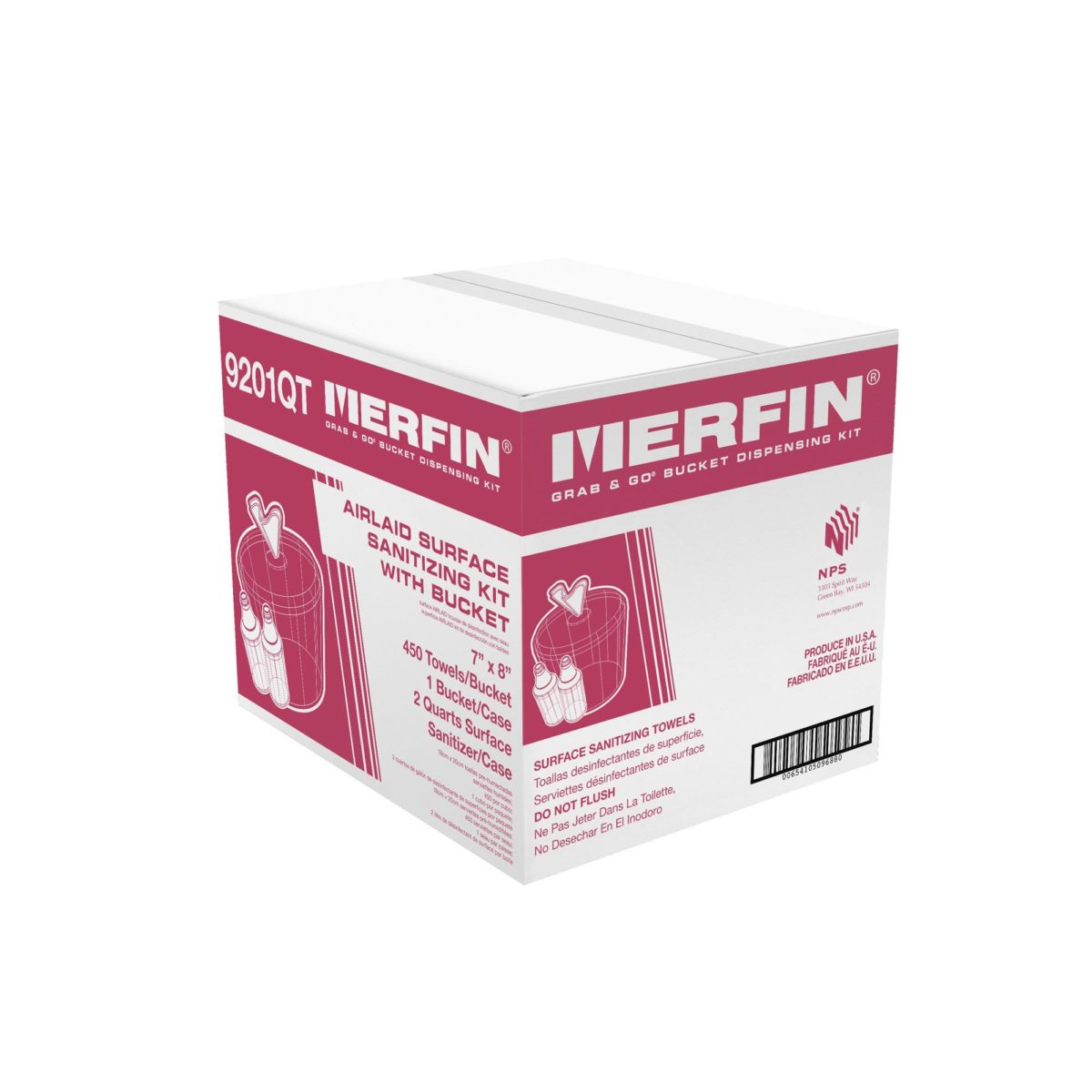 Premium Airlaid Z-Fold Wipe - SKU 8200 - NPS Holdings LLC