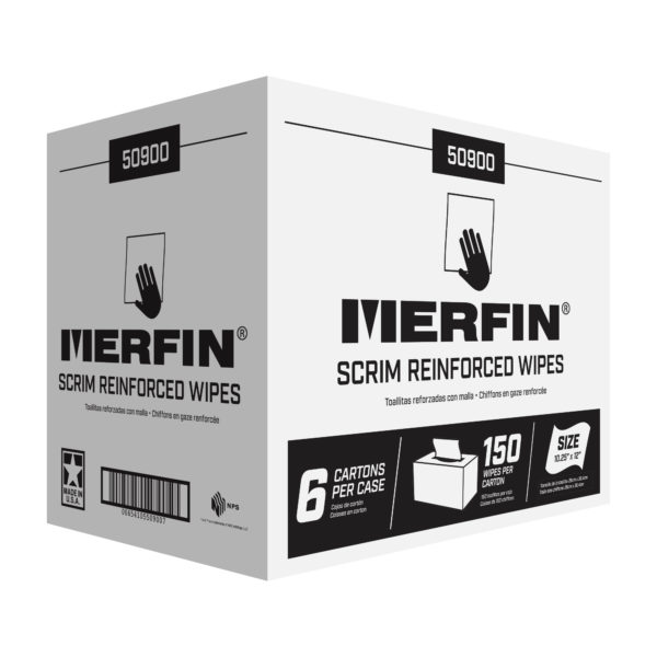 Merfin® Pre-Moistened Airlaid Surface Cleaning Wipe - SKU 9400 - NPS ...