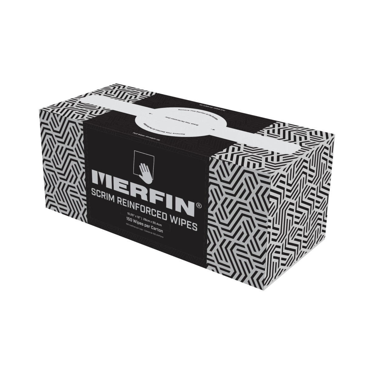Merfin® Medium-Duty Scrim 4- Ply Wipe in Dispensing Carton - SKU 50900 ...